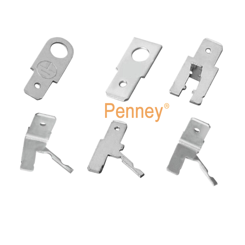 OEM 4.8MM Copper Pin Male Tin Plating PCB Mount Electrical Terminal ...