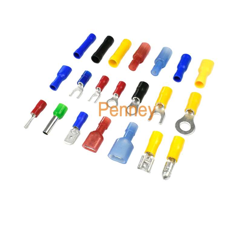 OEM Insulated sheath terminals quick-connect copper wire nose pin ...