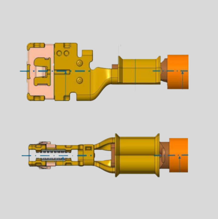 Original and alternative auto connectors and terminals