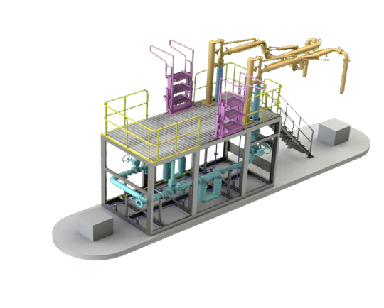Normal Temperature Top Loading Tanker Skid-Mounted Equipment for Safe ...