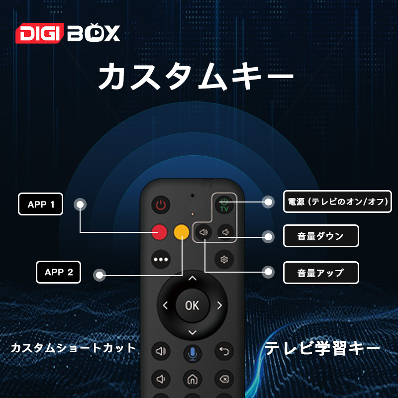 DIGIBox D6 Max 正規品｜高性能Android TVボックス・月額不要で世界の番組とVODを楽しむ