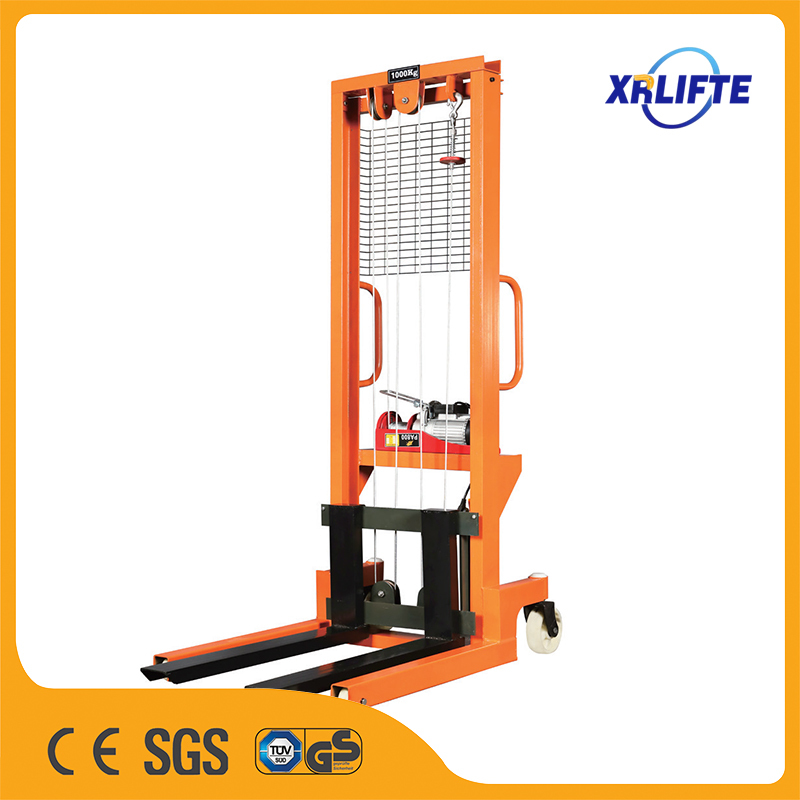 Manual & Electric Pallet Stackers Guide: Hand Stacker vs. Hoist Models |XRLIFTE