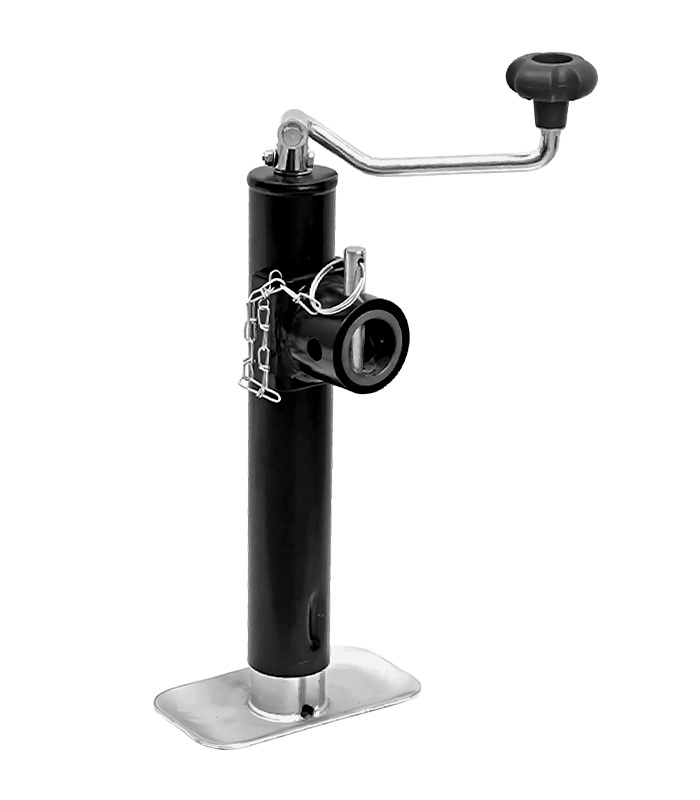 2000 lbs 10" Lift Weld On Pipe Mount Trailer Jack Stand