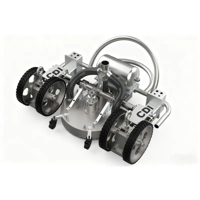 Ex-02 Explosion-Proof Wheeled Climbing Robot for Hazardous Area Inspection