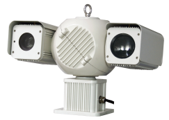 Dual-spectrum intelligent forest fire prevention thermal imaging PTZ camera