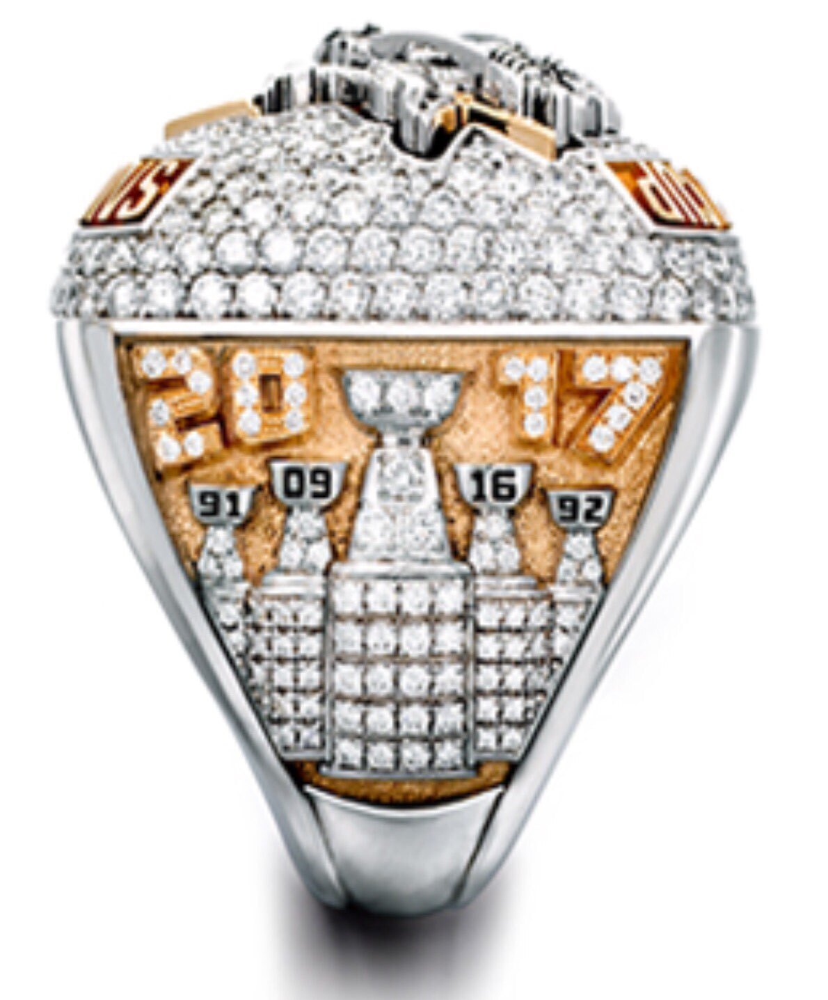 2017 pittsburgh penguins championship ring