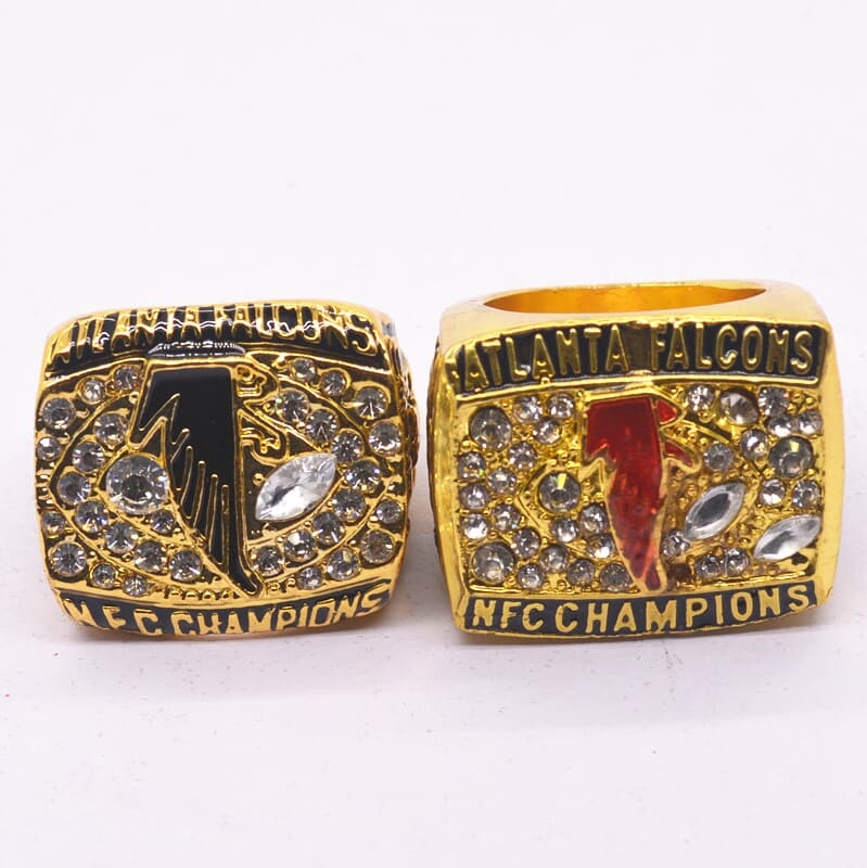 1998 2016 Atlanta Falcons NFC World Series Championship ring size11
