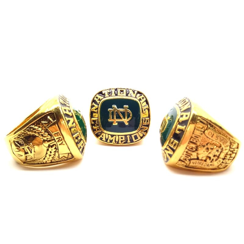 1977 Notre Dame World championship ring