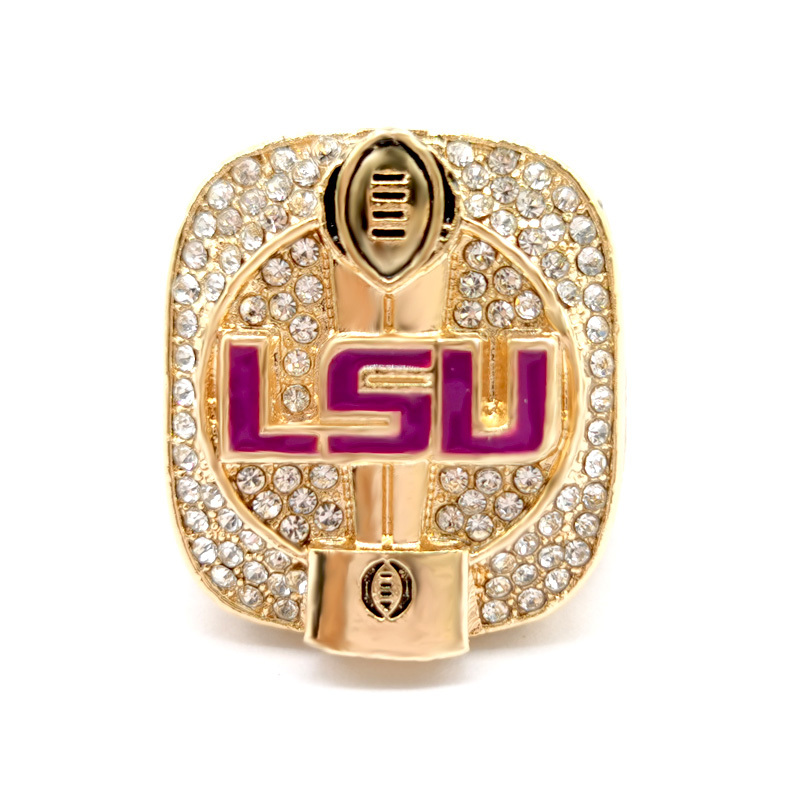 2019 LSU Tigers NCAA Football Championship Ring- Ring number -845