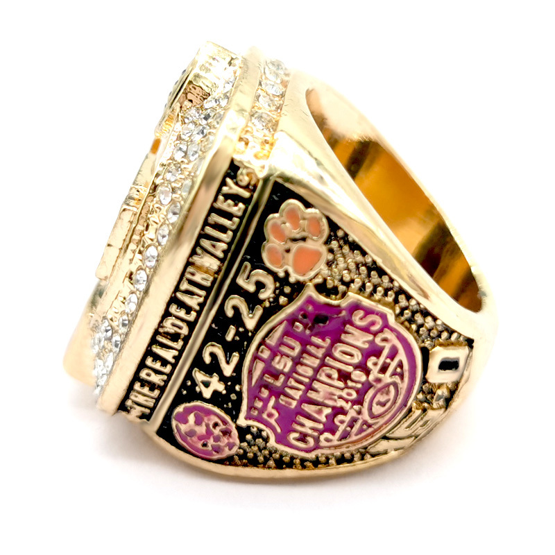 2019 LSU Tigers NCAA Football Championship Ring- Ring number -845