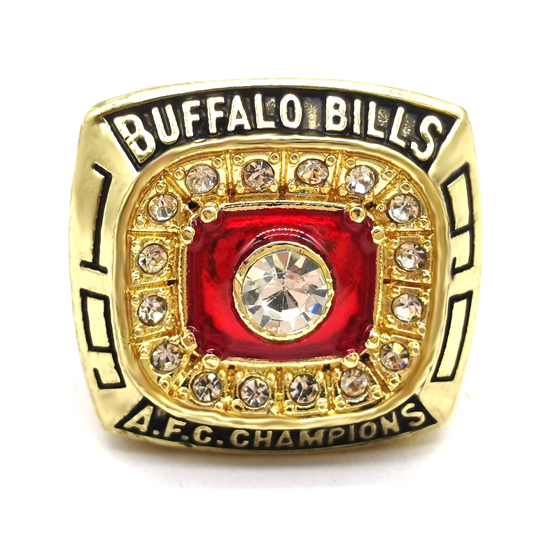 1990 Buffalo Bills AFC championship ring- 868