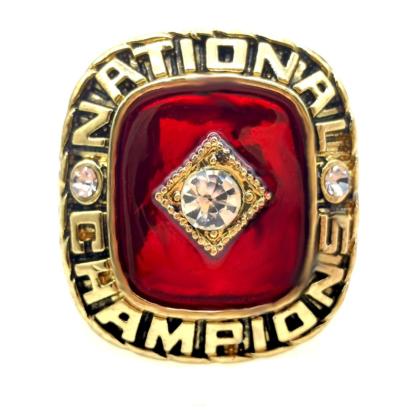 1971 Nebraska Cornhuskers NCAA Football Champs “TAGGE" “14” replica ring
