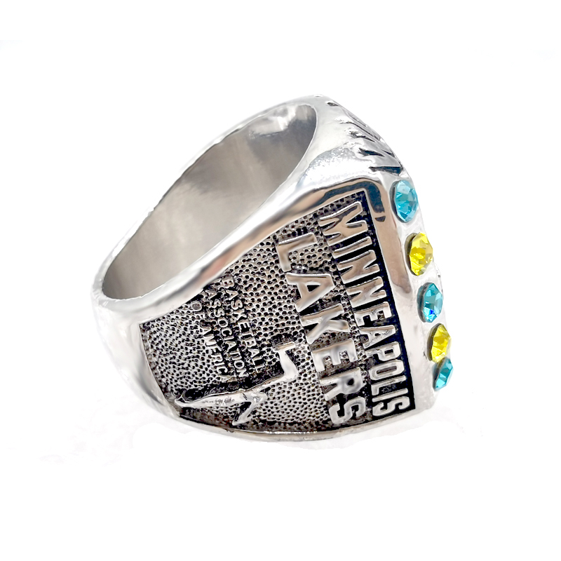 1949 Minneapolis Lakers BAA Basketball Champs replica championship ring