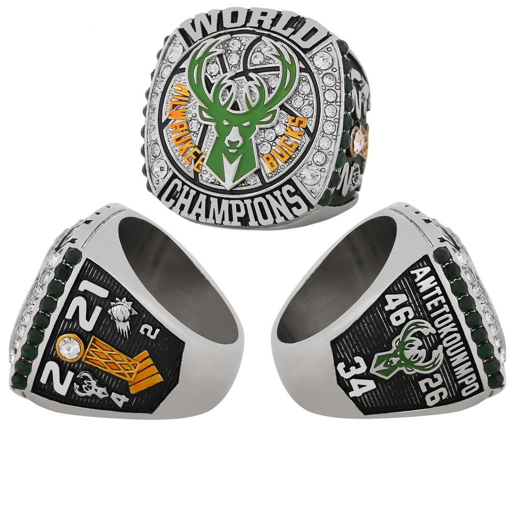 2021 NBA Bucks MVP Championship Ring