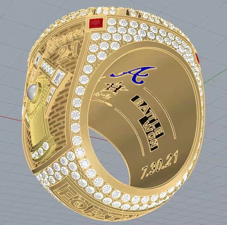 2021 Atlanta braves ring