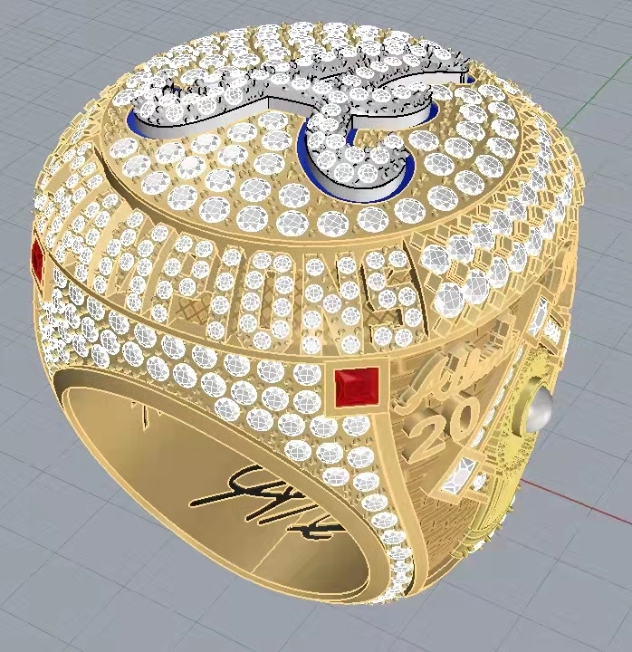 2021 Atlanta braves ring