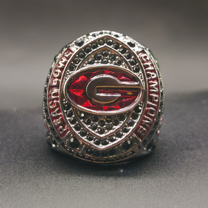 2022 2023 Georgia Bulldogs National Championship Peach Ring