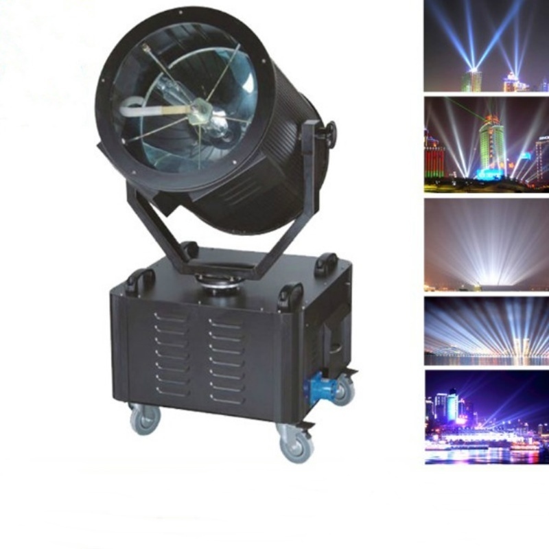5000W Waterproof Rotating Outdoor Sky Search Light For Entertainment