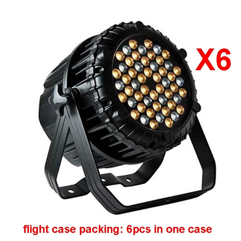 54x3 watt dmx512 waterproof par led 54 light for Club Bar Wedding DJ