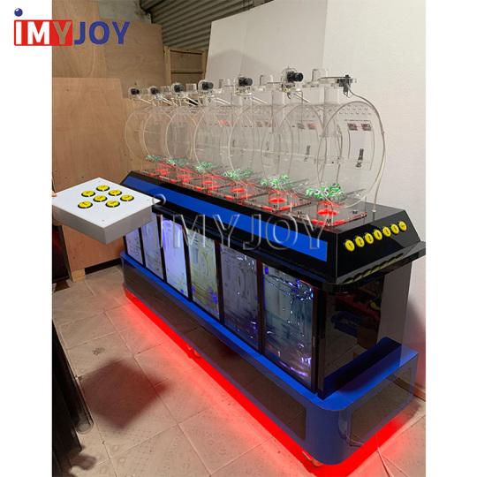 6 screens digital display lucky drawing machine remote control bingo ...