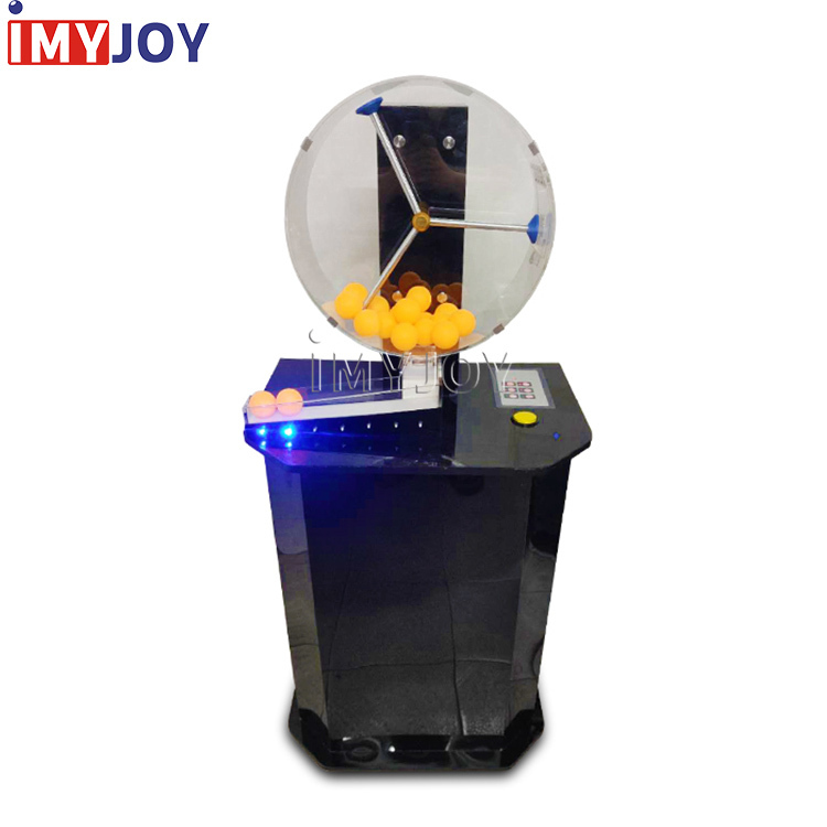 Variety colors 100 capacity lottery balls lucky Lotto drawing machine ...