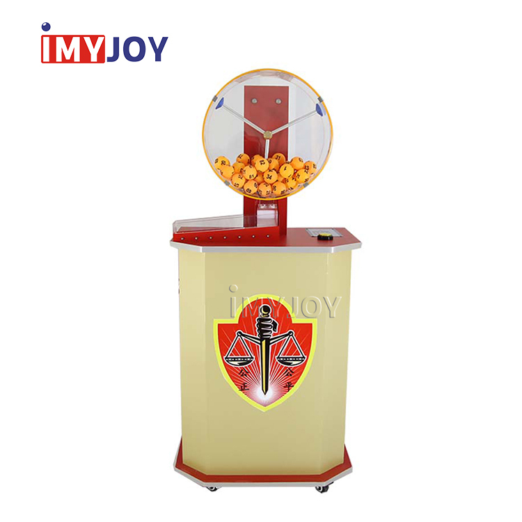 Variety colors 100 capacity lottery balls lucky Lotto drawing machine ...