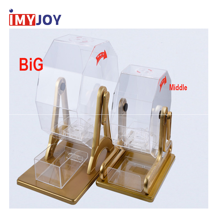 Acrylic lottery box ktv lottery turntable shake number lucky draw ...