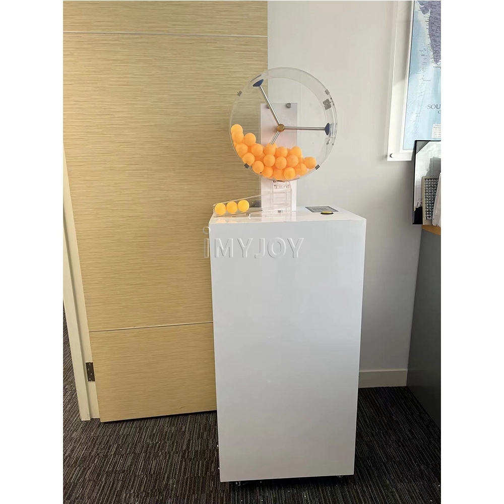 Lucky bingo betting lottery drawing ping pong ball game machine