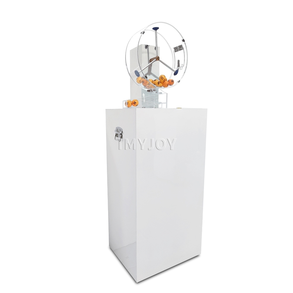 Lucky bingo betting lottery drawing ping pong ball game machine