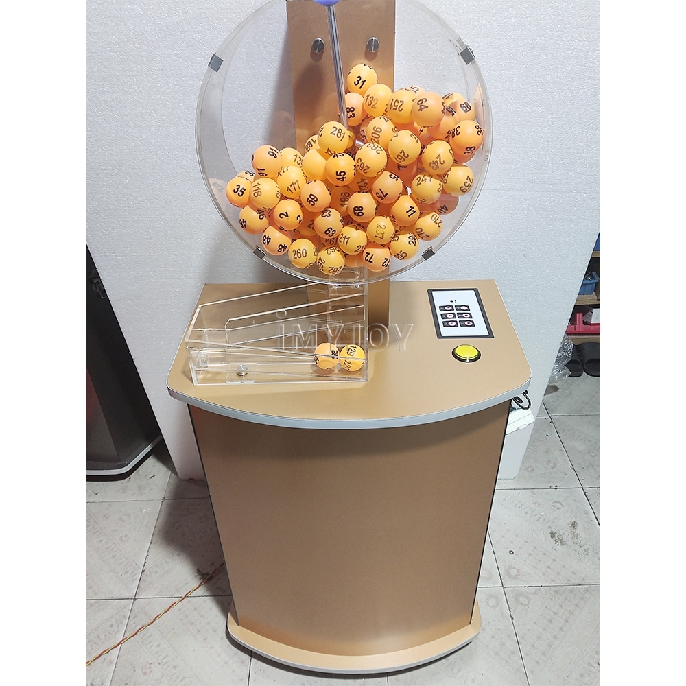Electronic gravity pick lucky lotto number balls betting game lottery ...