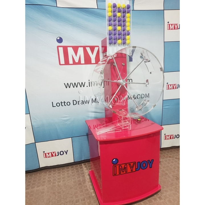 Electronic lucky draw lottery blower bingo ball stirring lotto machine