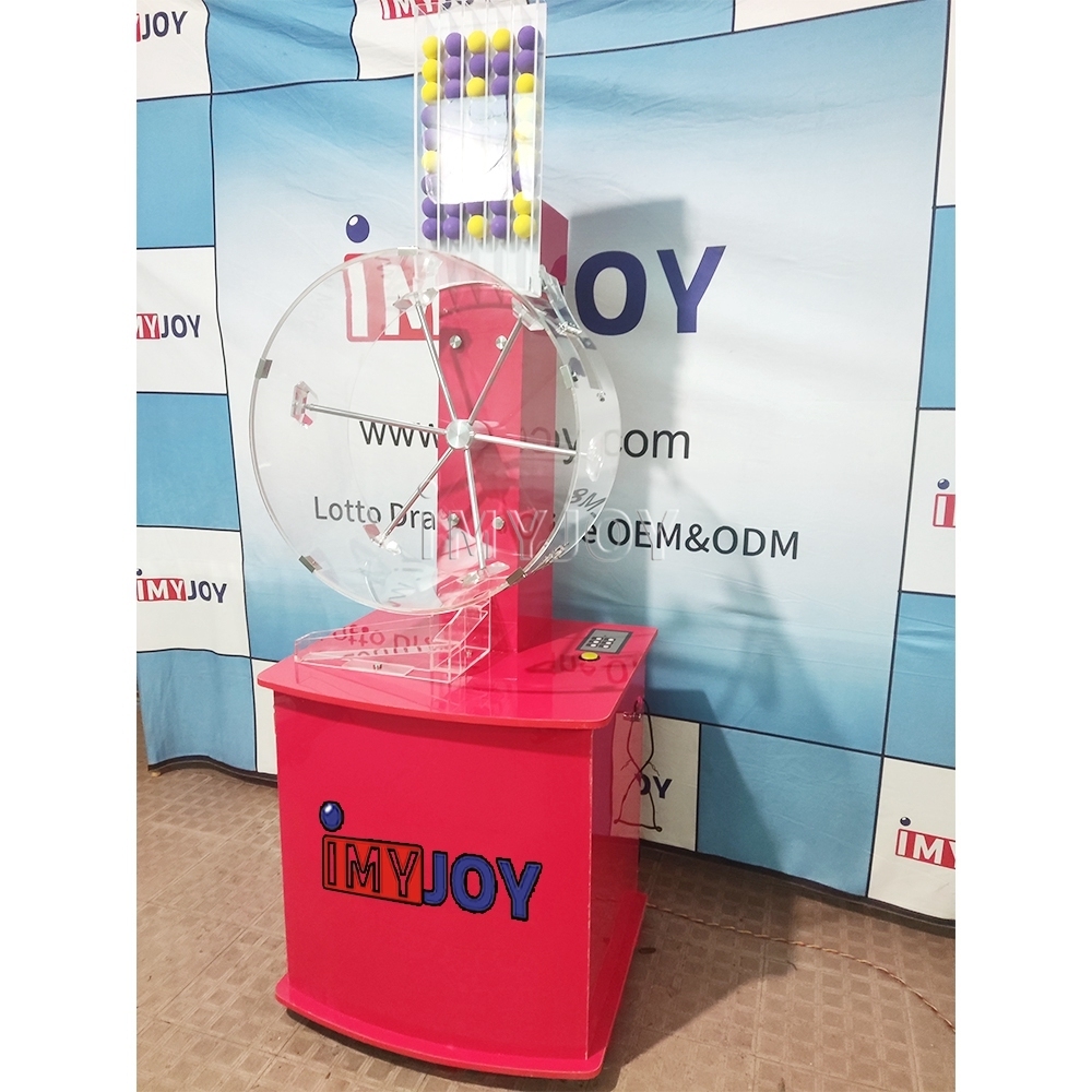 Electronic lucky draw lottery blower bingo ball stirring lotto machine