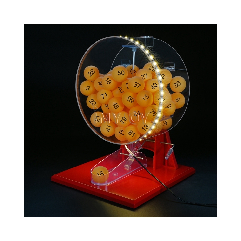 Stirring lottery machine | ping pong ball lottery machine