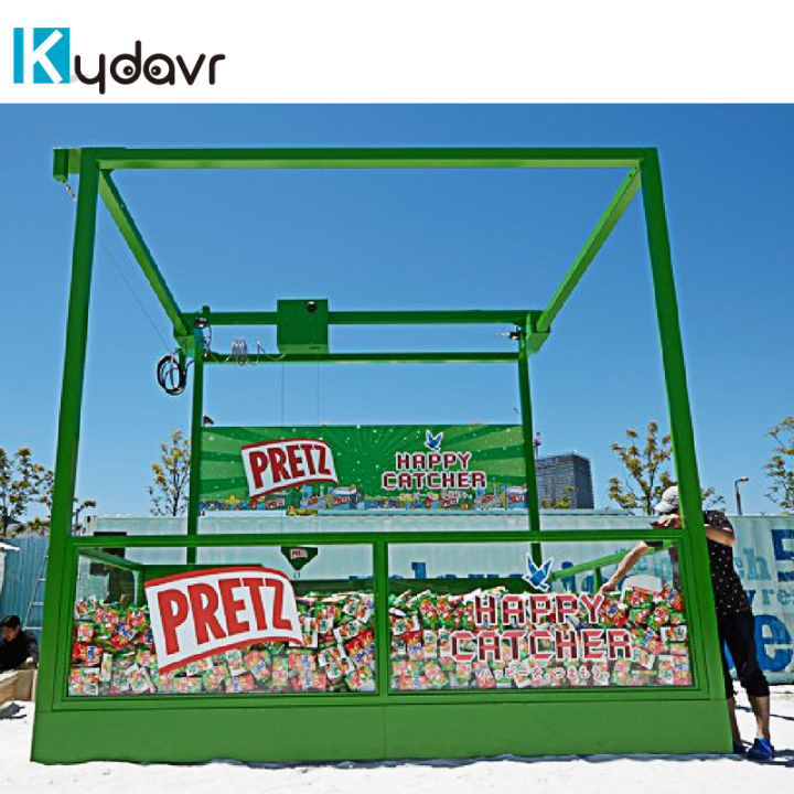 Grab gift human claw machine | the real human claw crane game machine