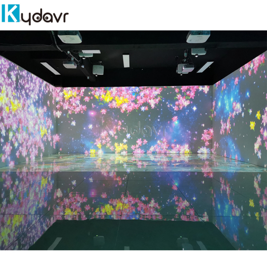 3D AR interactive projector art wall projection system game projection ...
