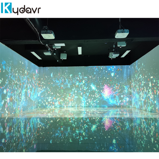 3D AR interactive projector art wall projection system game projection ...