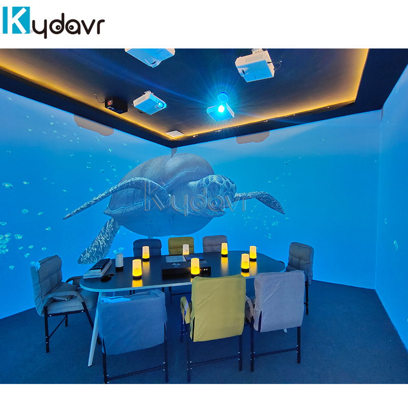 3D AR interactive projector art wall projection system game projection ...