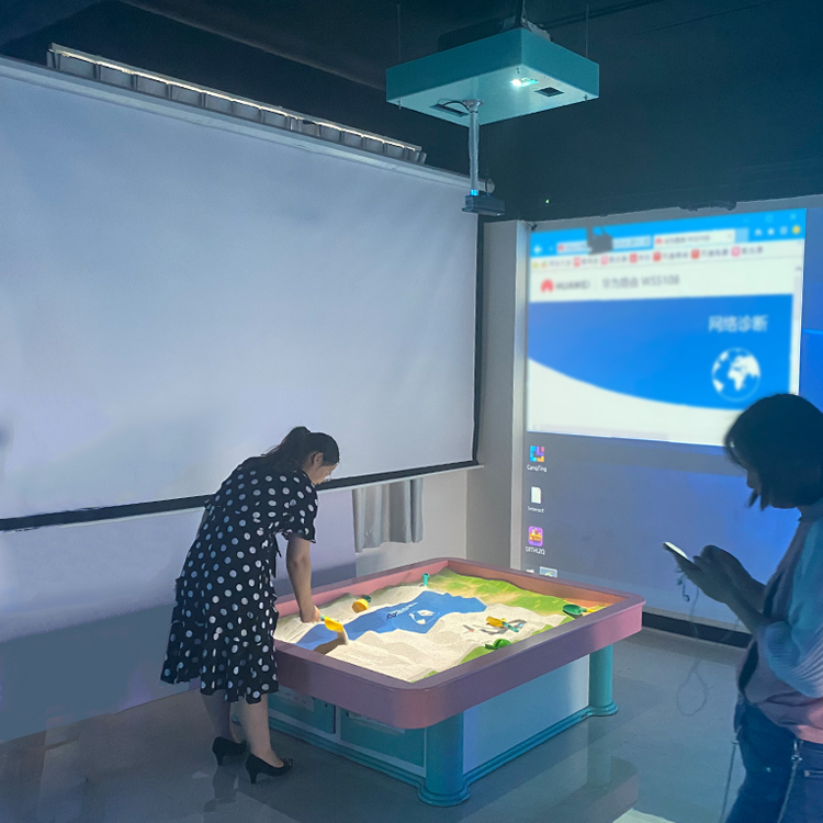 Magic interactive kids game interactive 3D projection sandbox Game