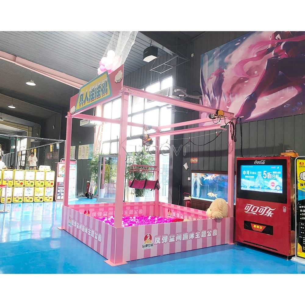 The Real Human Claw Machine Attractive Toy Kids Crane Machine