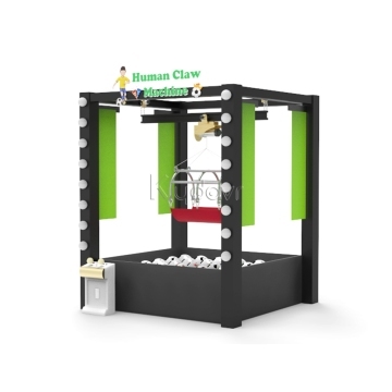 Large crane doll fun vending coin operated real human claw grabber machine