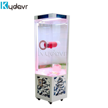 Earn money cash cube money coin arcade game grab machine on sell