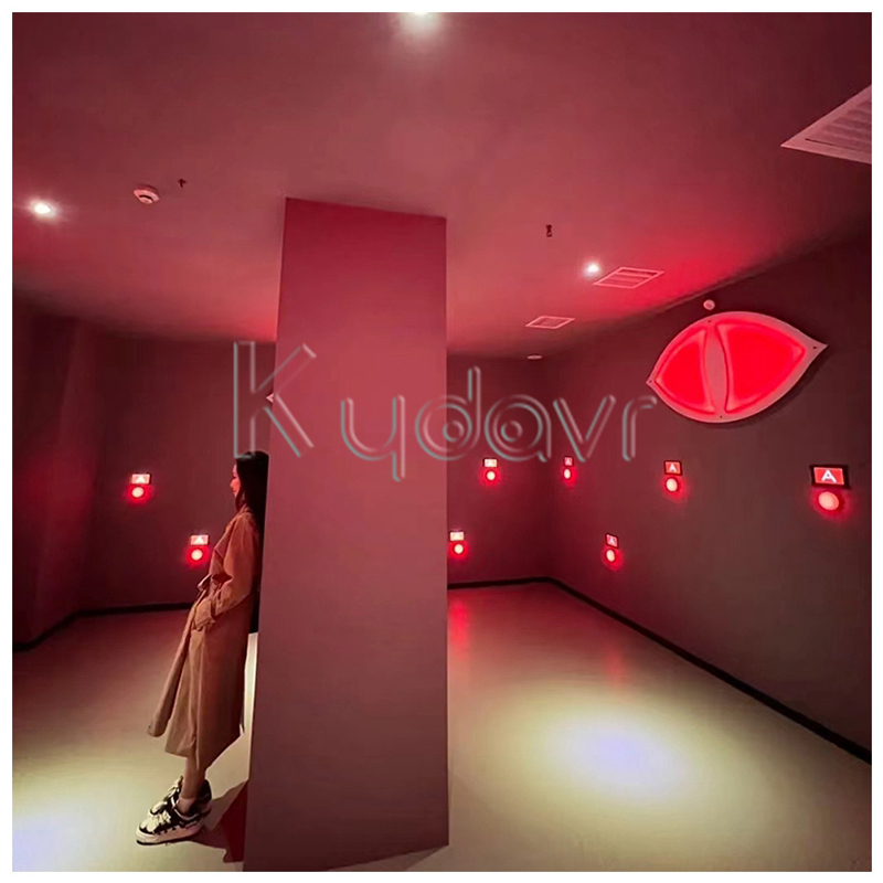 Best Large trade show activation interactive team activate hide big eye ...