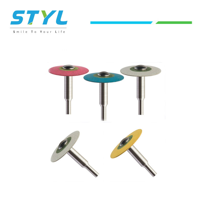 HP-Rubber diamond polishing burs