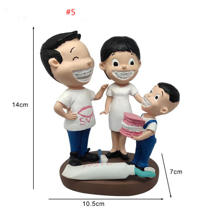 Teeth Shape Dental Decoration Dental Gift