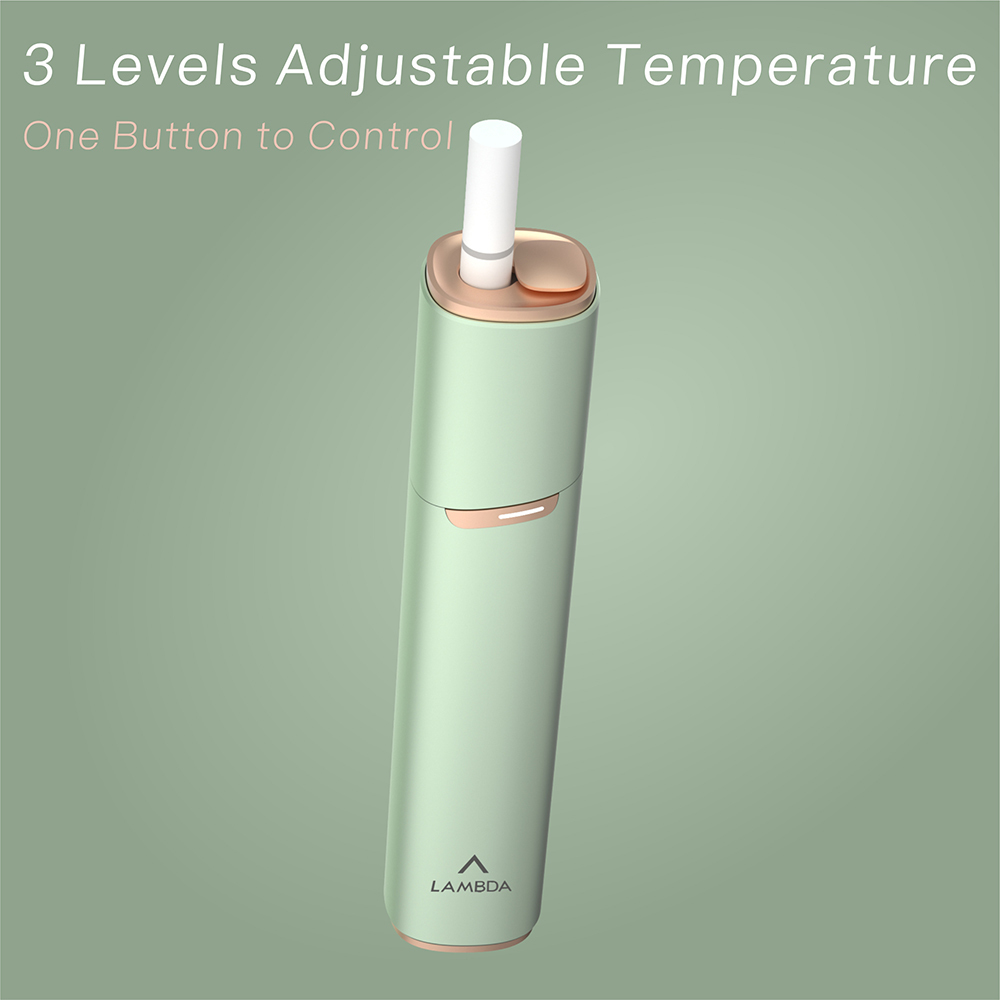 LAMBDA Air Heat Not Burn Device with OLED Display, Compatible with All ...