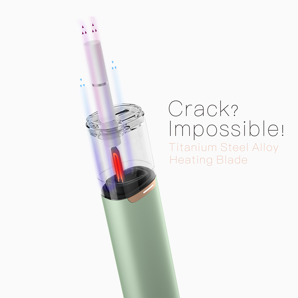 LAMBDA Air Heat Not Burn Device with OLED Display, Compatible with All ...