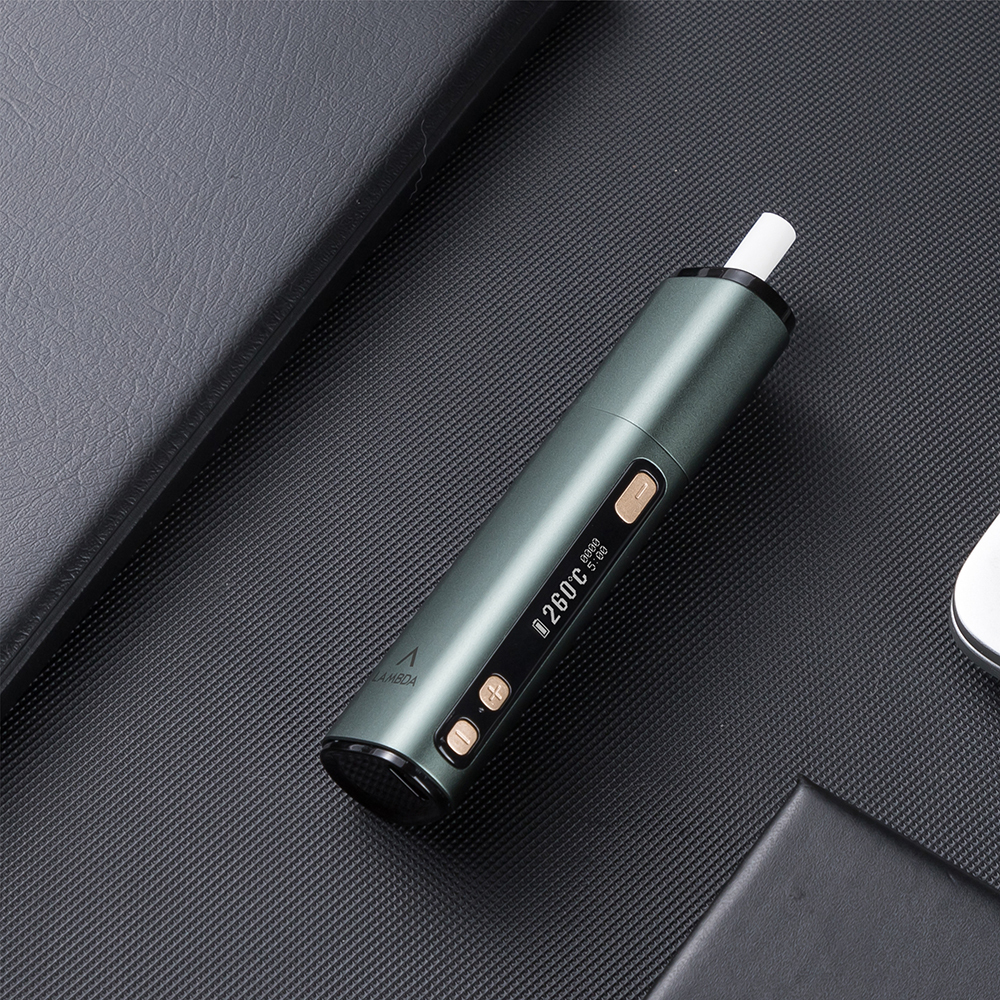 Heating Blade Version Newest LAMBDA Dual Heat Not Burn Device With Heating Blade Version Newest LAMBDA Dual Heat Not Burn Device With