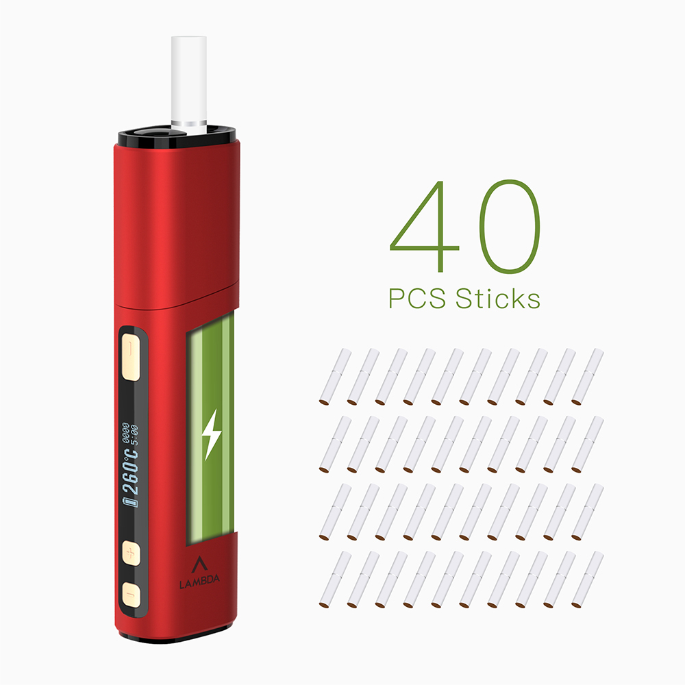 (Heating Blade Version) Newest LAMBDA Dual Heat Not Burn Device with ...