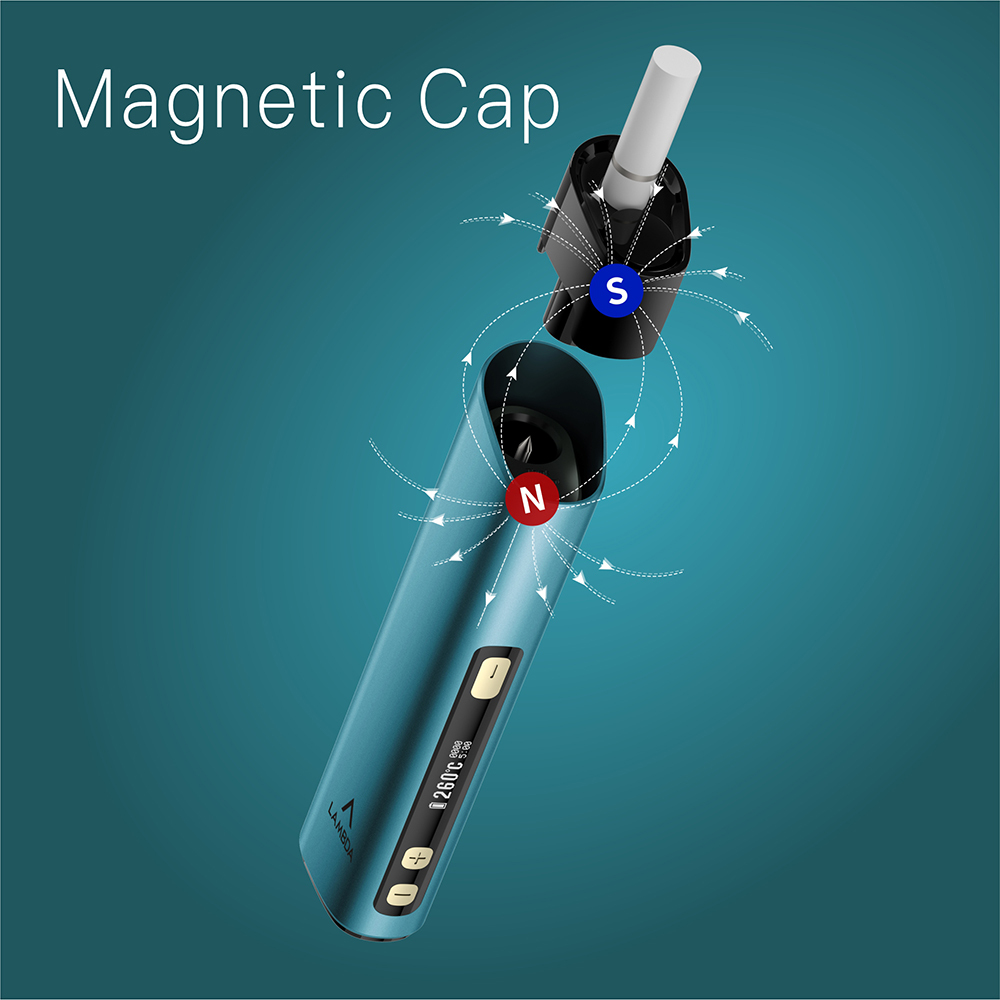 LAMBDA EH Electromagnetic Induction Heating Heat Not Burn Device with ...