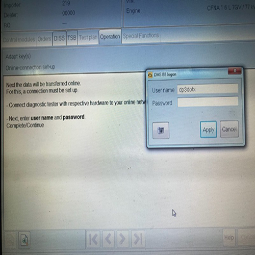 ODIS Online Account Geko / GRP User Login VW / Audi / Skoda